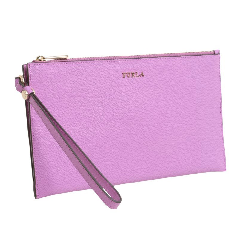 FURLA - BUSTA MAXI BABYLON IN PELLE GRANULATA